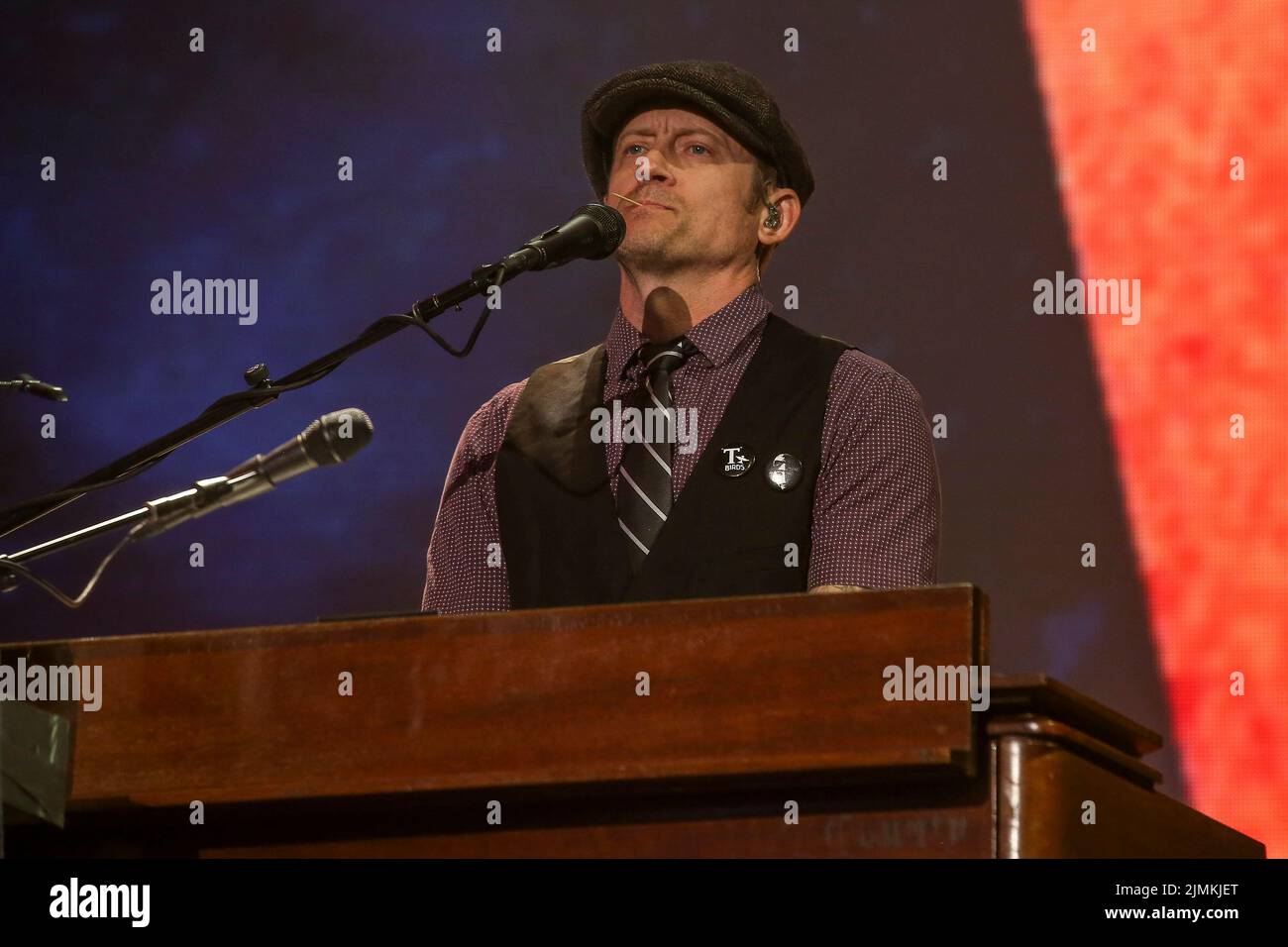 Green Day - Jason Freese performs during the 2022 Outside Lands Music ...