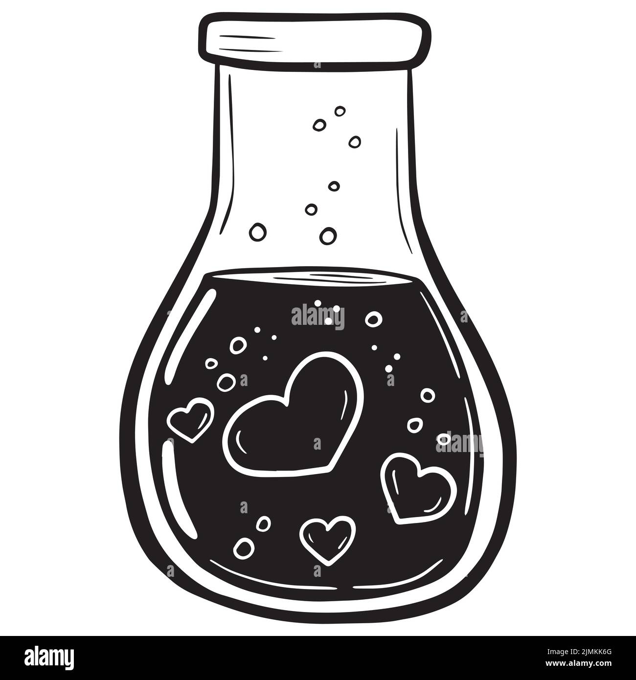 Love liquid in jar Black and White Stock Photos & Images - Alamy