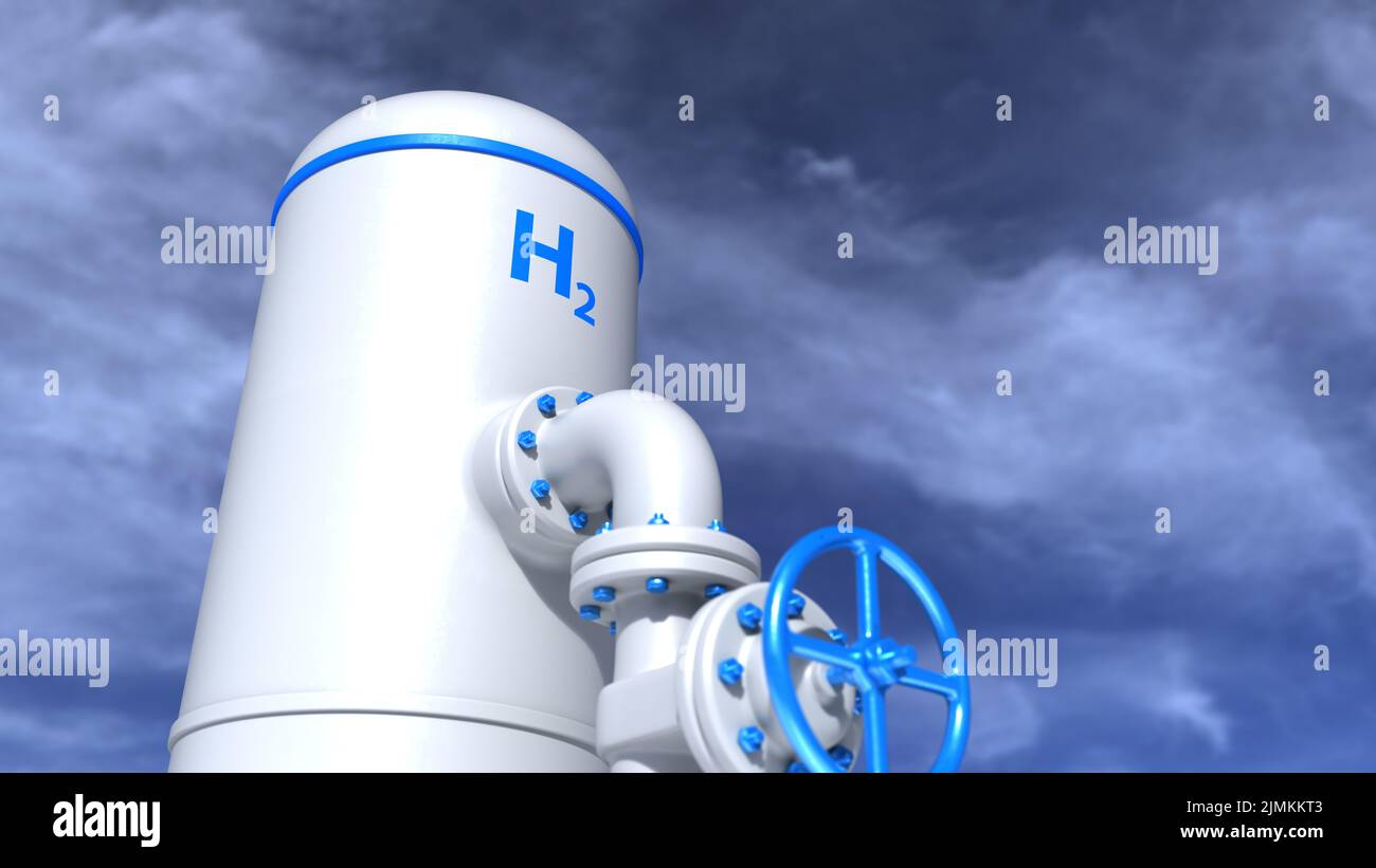 Hydrogen h2 fuel cell tank hi-res stock photography and images - Alamy