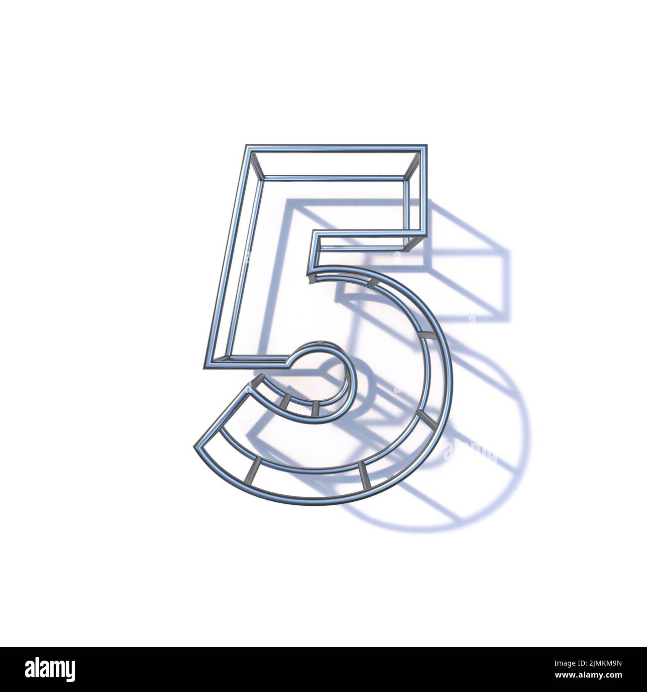 Number five wireframe hi-res stock photography and images - Alamy