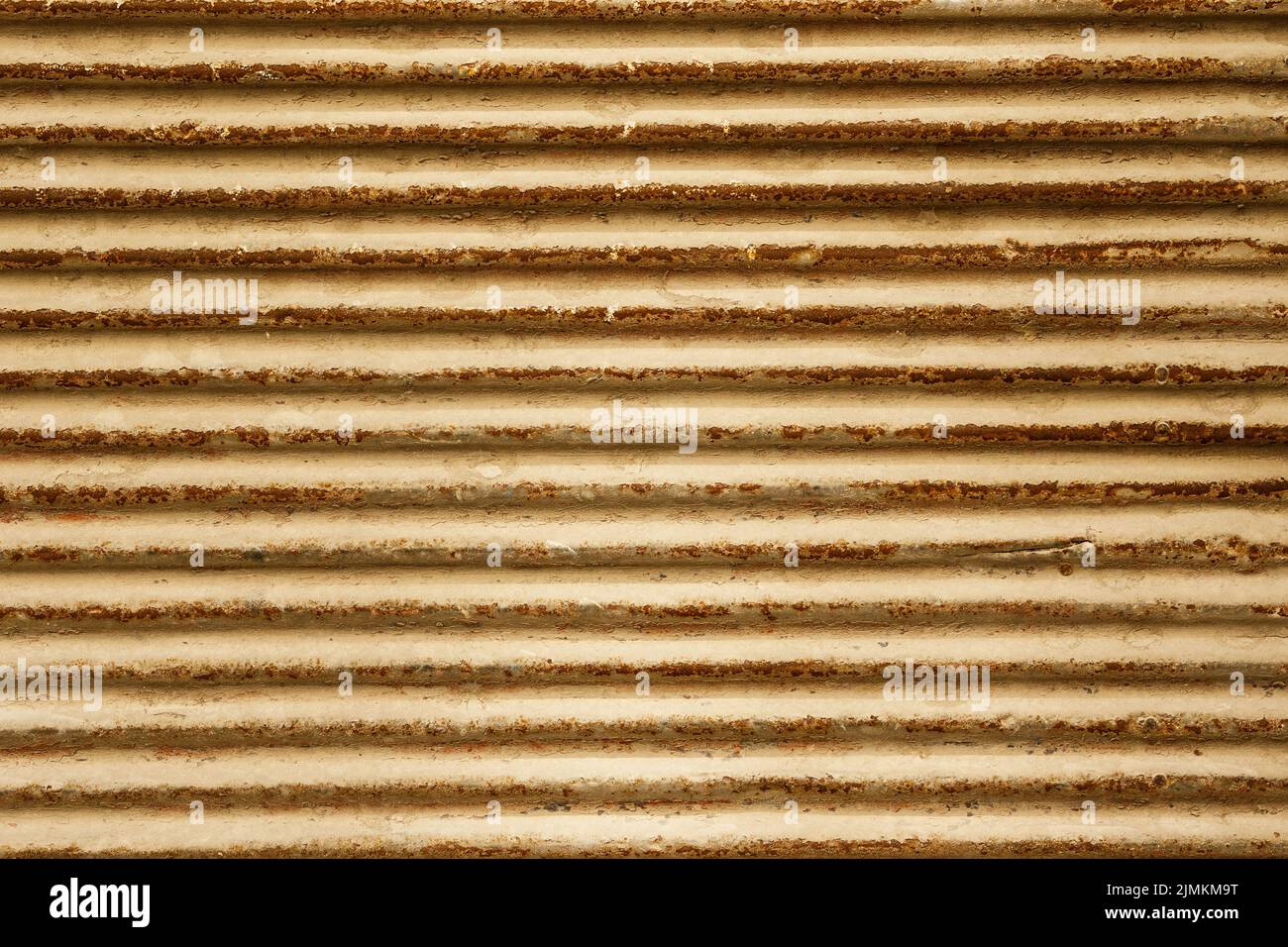 Closeup of an old corrugated metal texture Stock Photo - Alamy