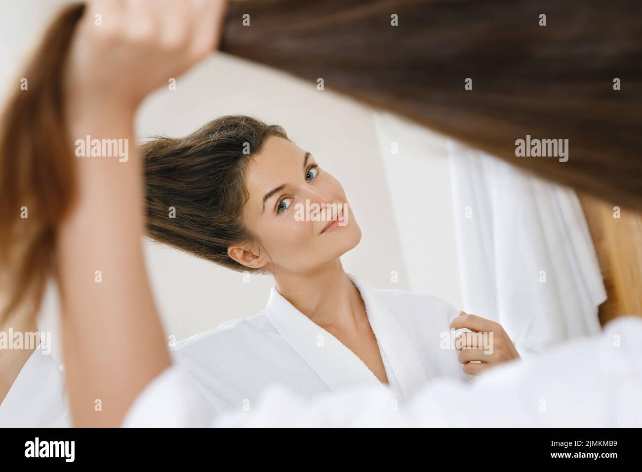 Woman hair cosmetic comb hi-res stock photography and images - Alamy