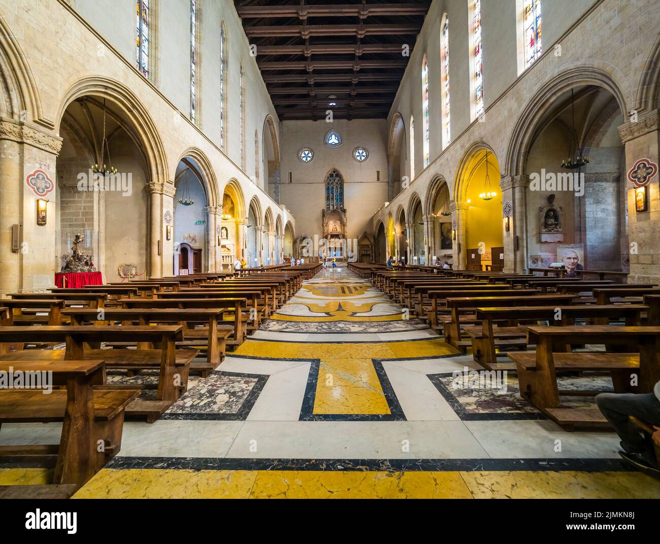 Die Kirche Church of Jesus the Redeemer and St. Ludwig of Anjou an der ...
