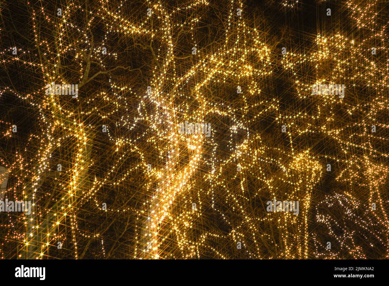 Illumination of the pageant of Sendai light Stock Photo - Alamy