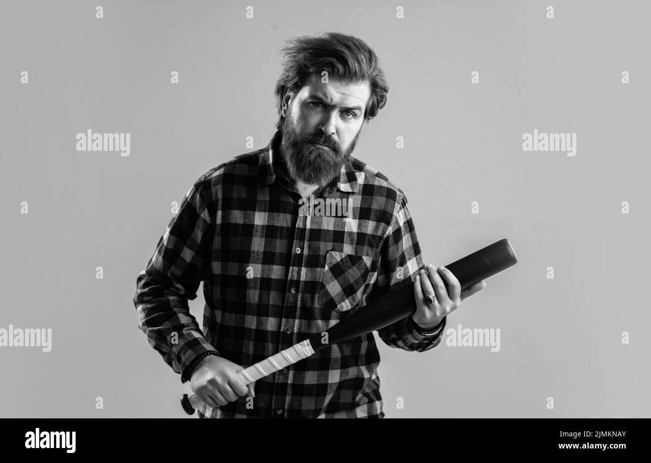 casual and denim. handsome man. male charisma and brutality ...