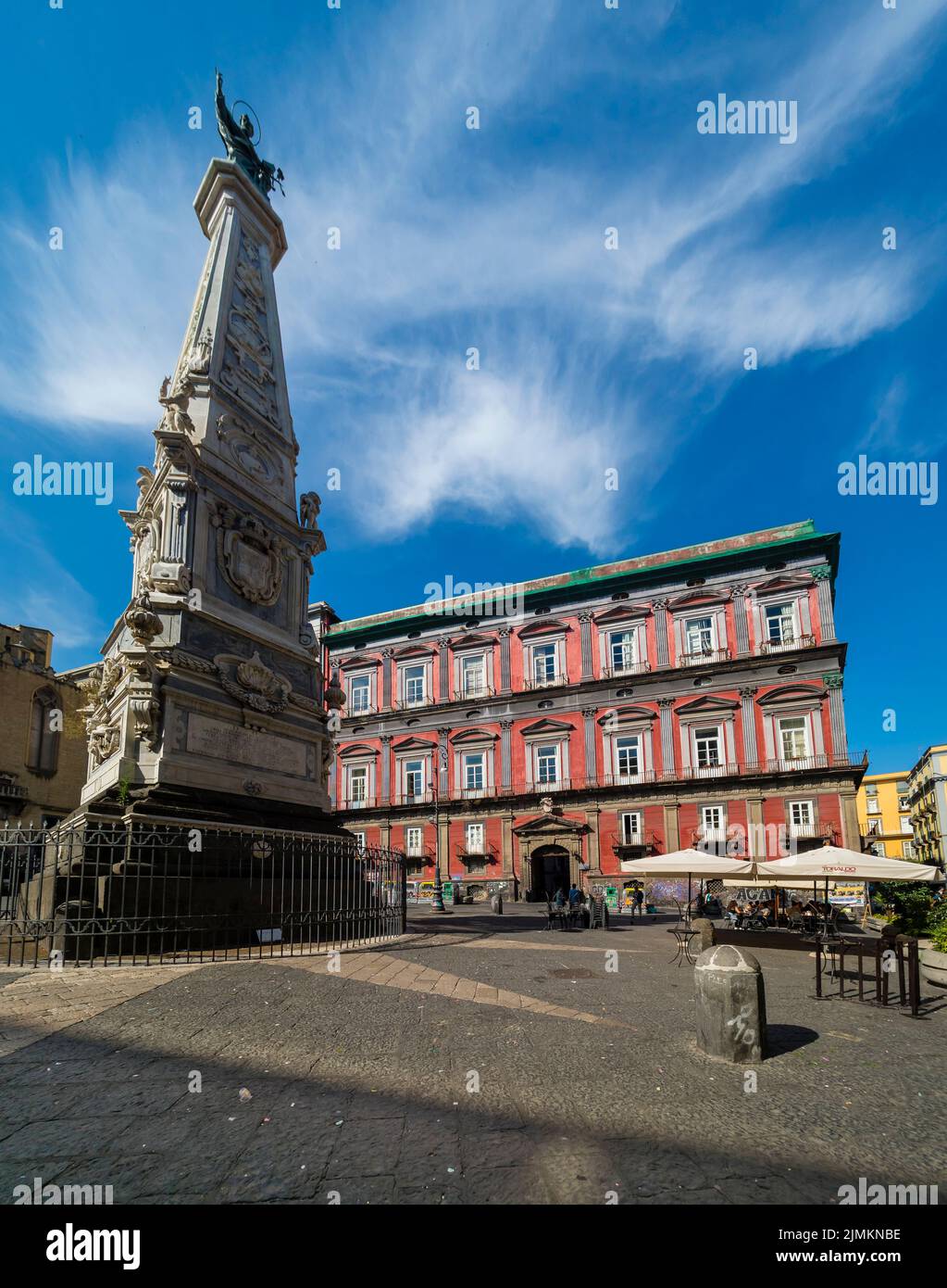 Der Obelisk - Spire of St. Dominic Stock Photo - Alamy