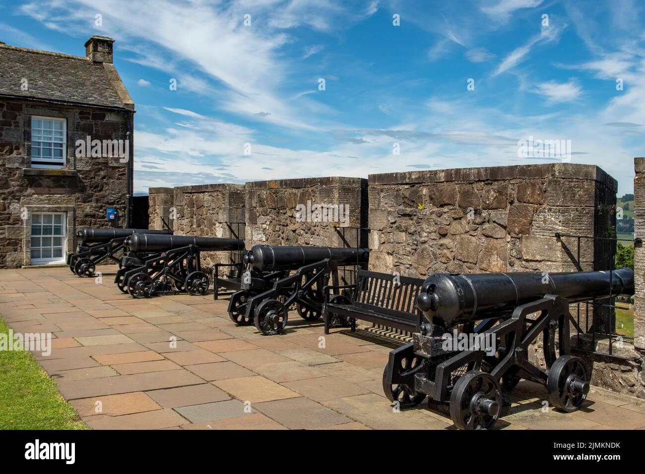 Gun Battery, Stirling Castle, Stirling, Central Lowlands, Scotland ...