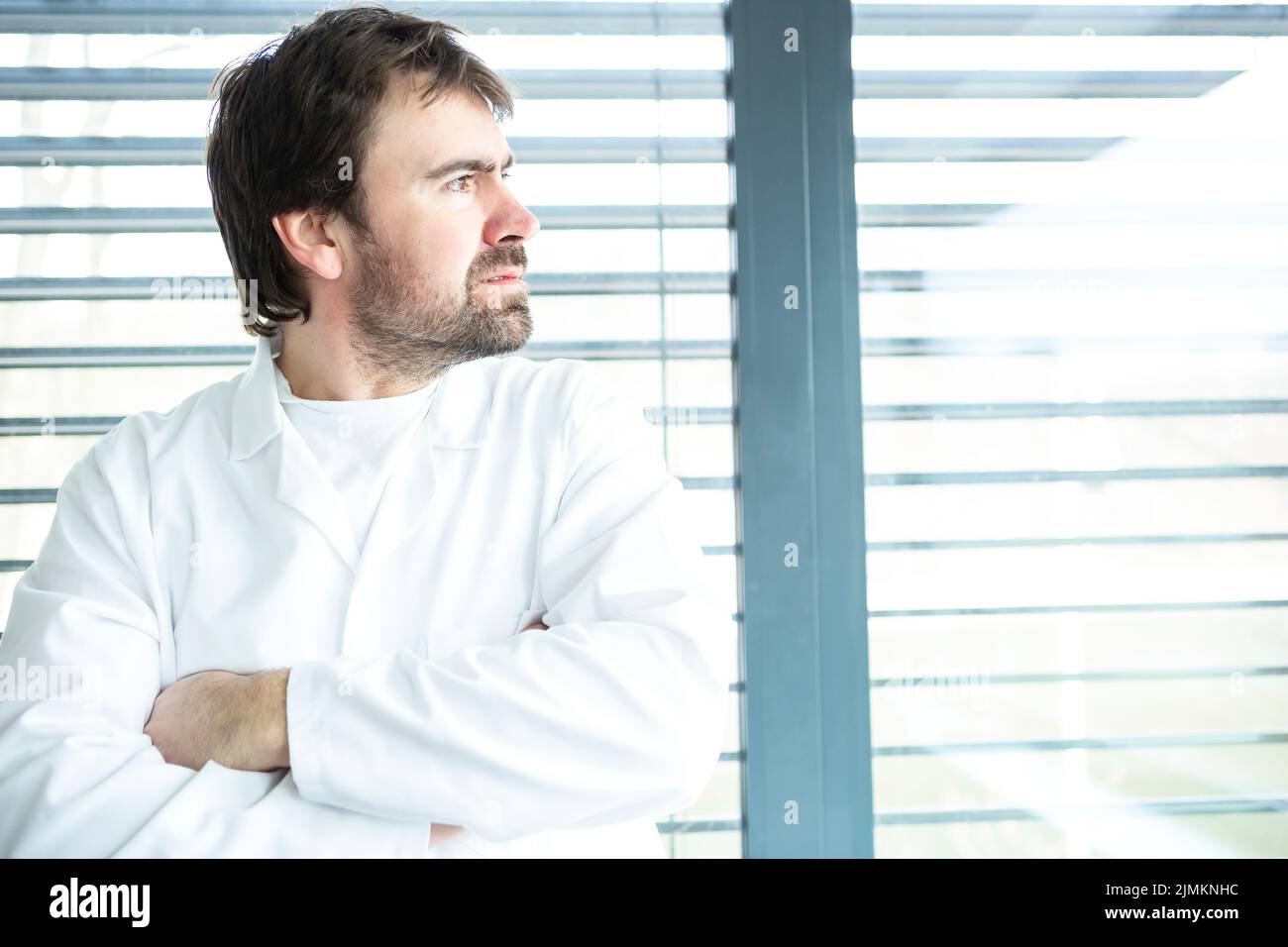 Scientist Modern Lab Stock Photo - Alamy