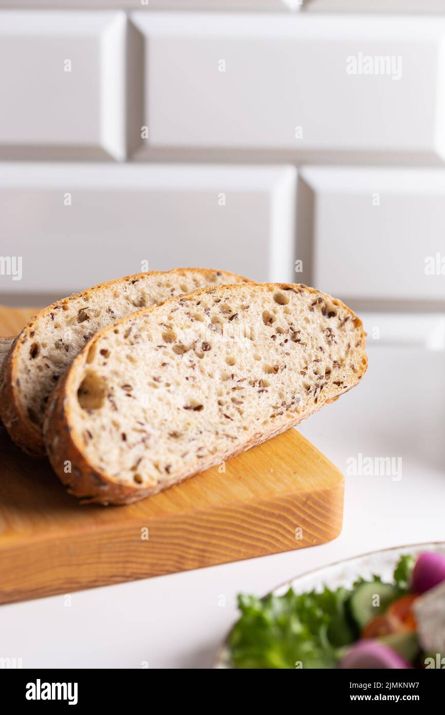 Cutted bread hi-res stock photography and images - Alamy