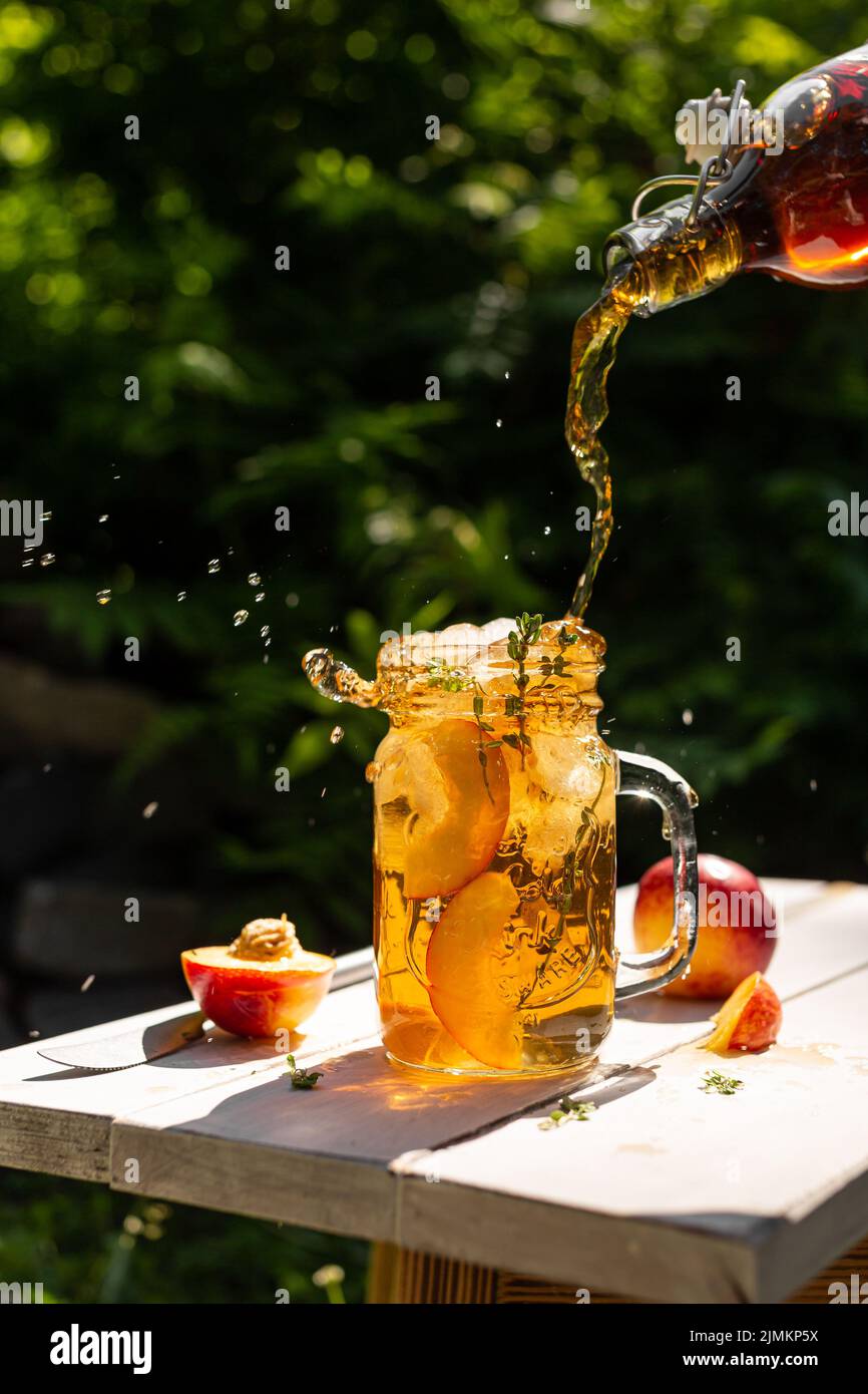 Iced tea bottle hi-res stock photography and images - Alamy