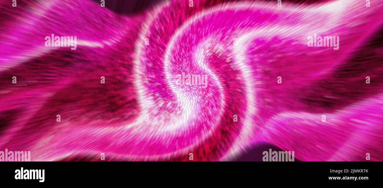 Pink glowing dynamic mosaic futuristic surface, computer generated ...