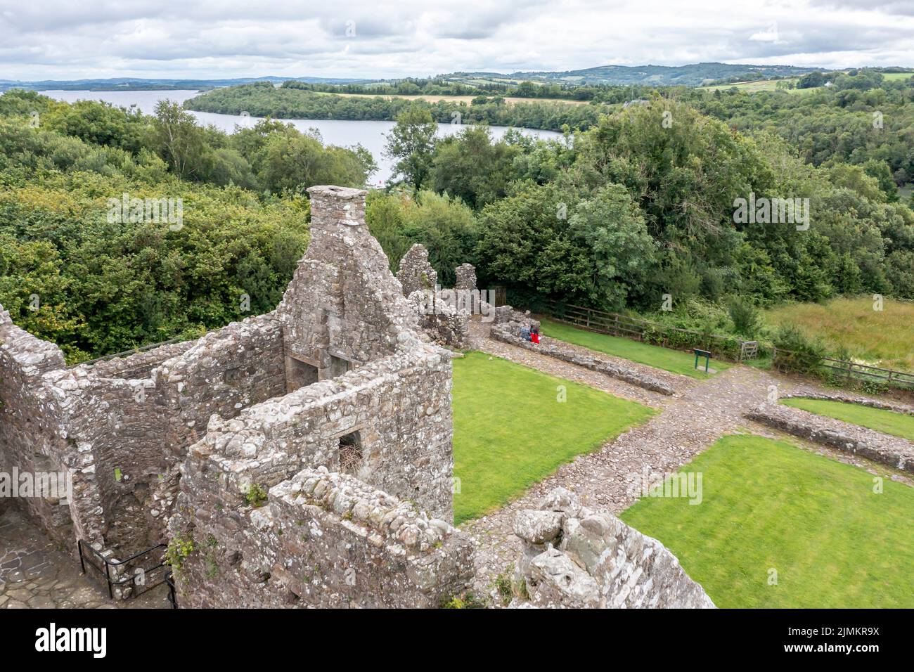 The beautiful Tully Castle by Enniskillen, County Fermanagh inNorthern ...