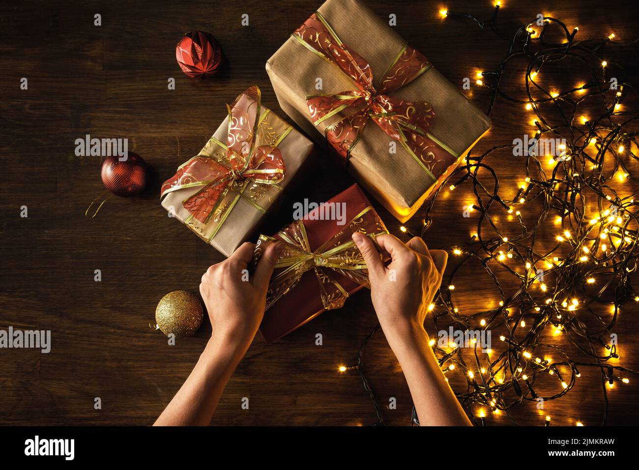 Unpacking the many gifts hi-res stock photography and images - Alamy