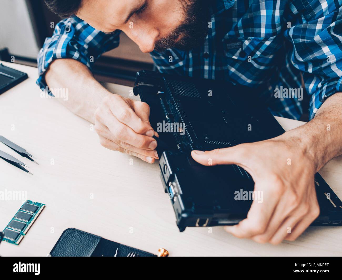 computer engineering career laptop expertise Stock Photo - Alamy