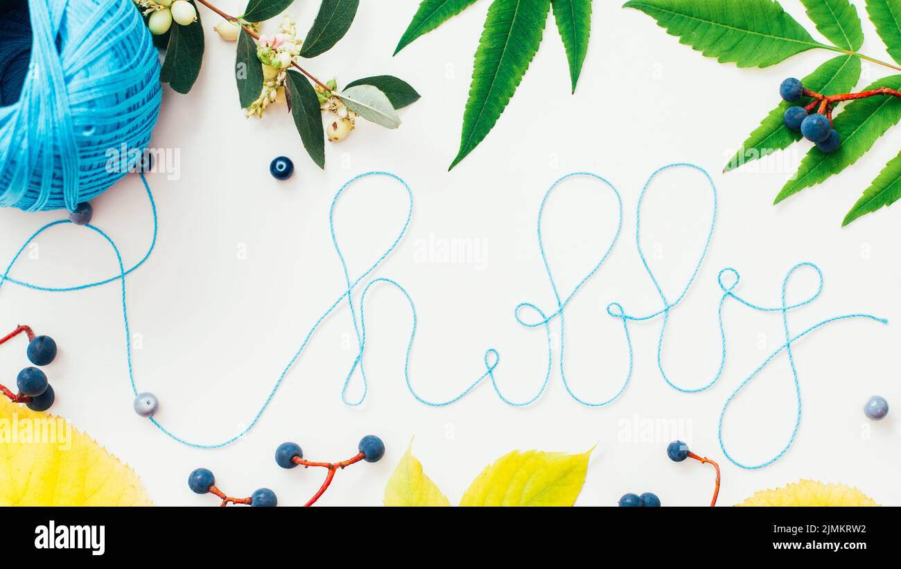 Creative thread design hi-res stock photography and images - Alamy