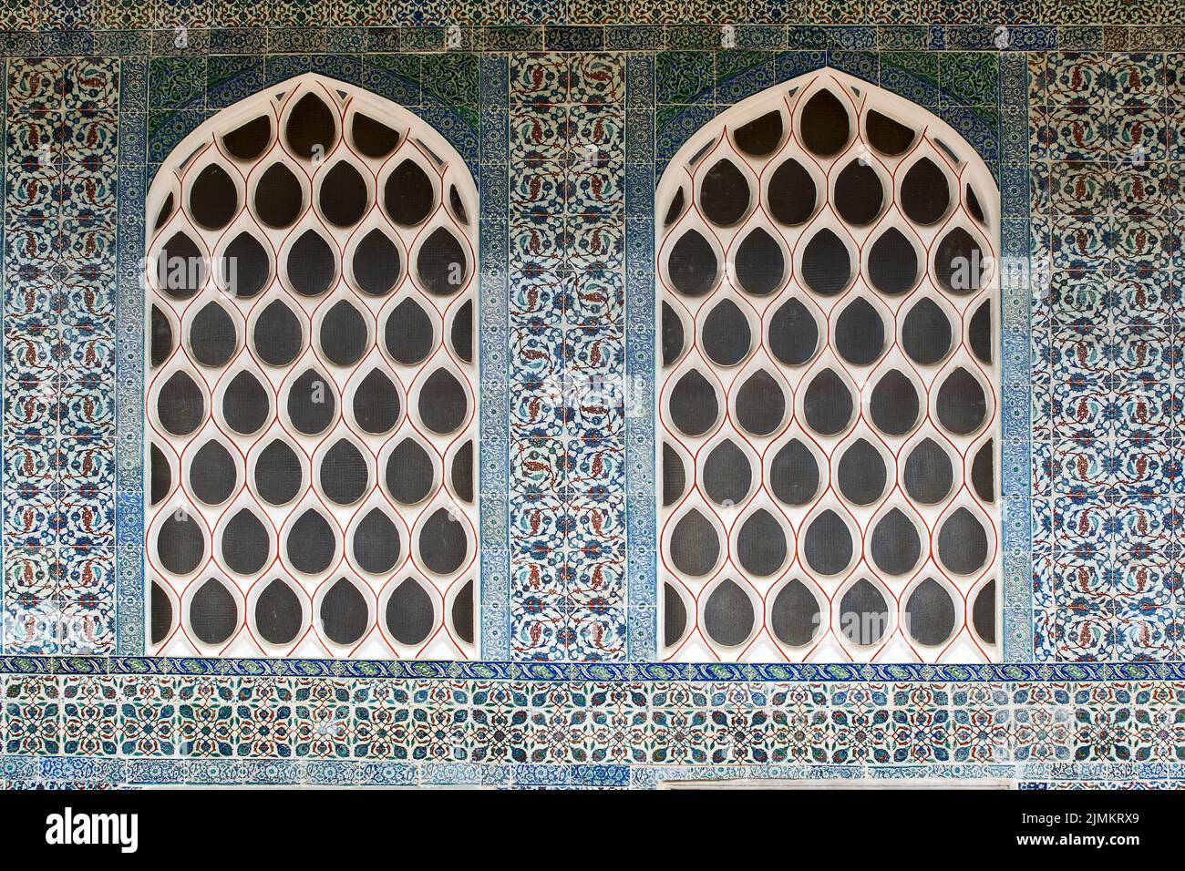 Topkapi Palace, Istanbul: windows and details Stock Photo - Alamy