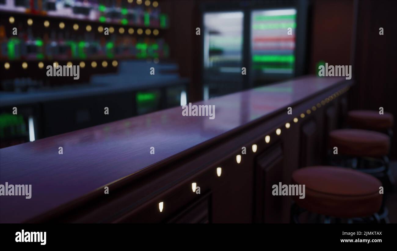 Modern jazz bar interior design Stock Photo - Alamy