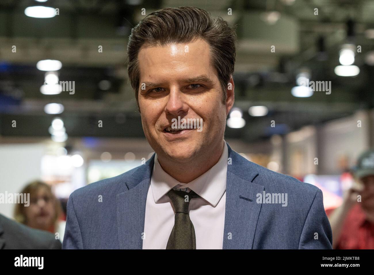 Congressman Matt Gaetz attends CPAC Texas, USA. , . (Photo by Lev Radin ...