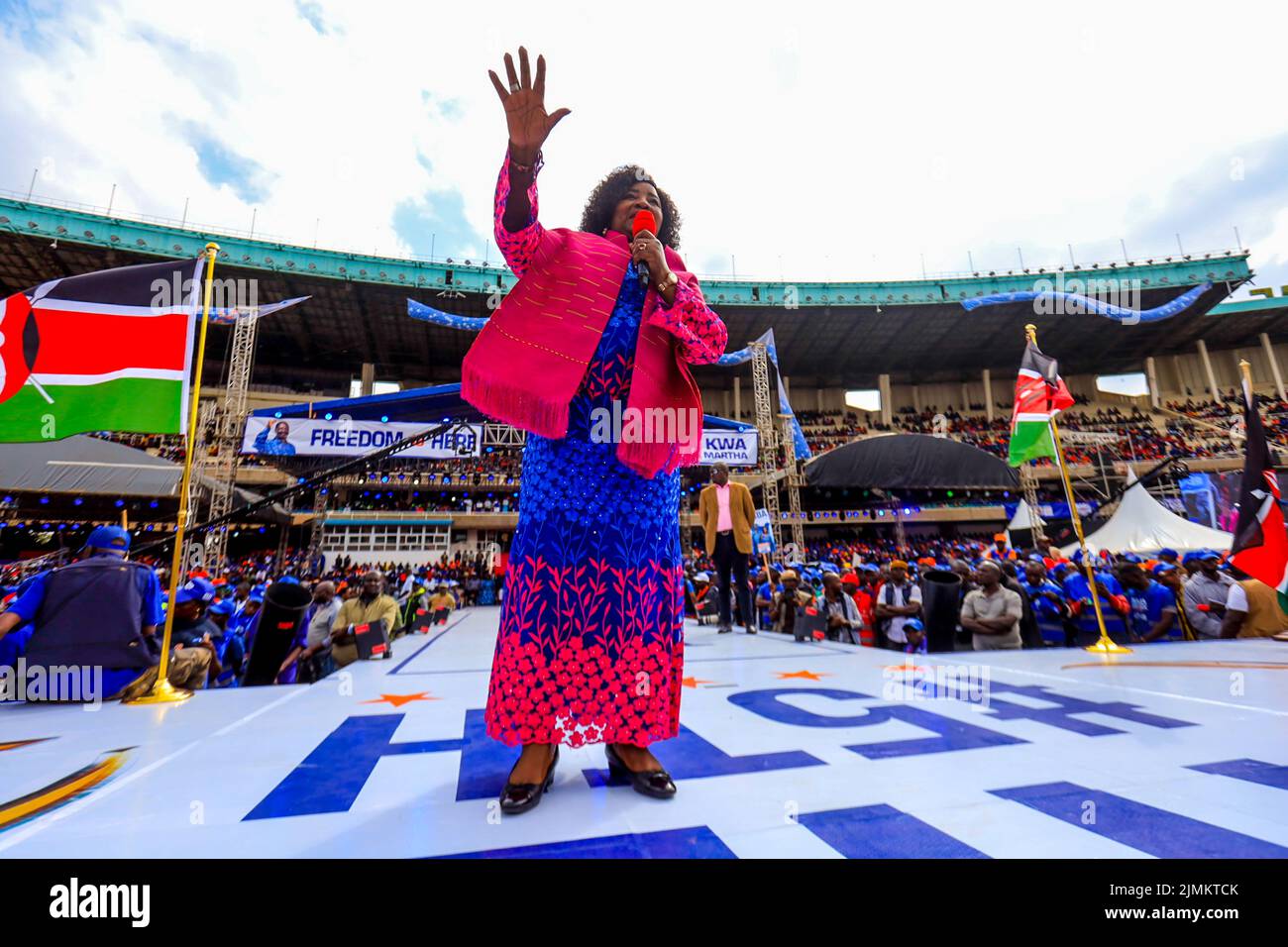 Nairobi, Kenya. 6th Aug, 2022. Ida Odinga, Kenyan business woman and wife to the former prime ...