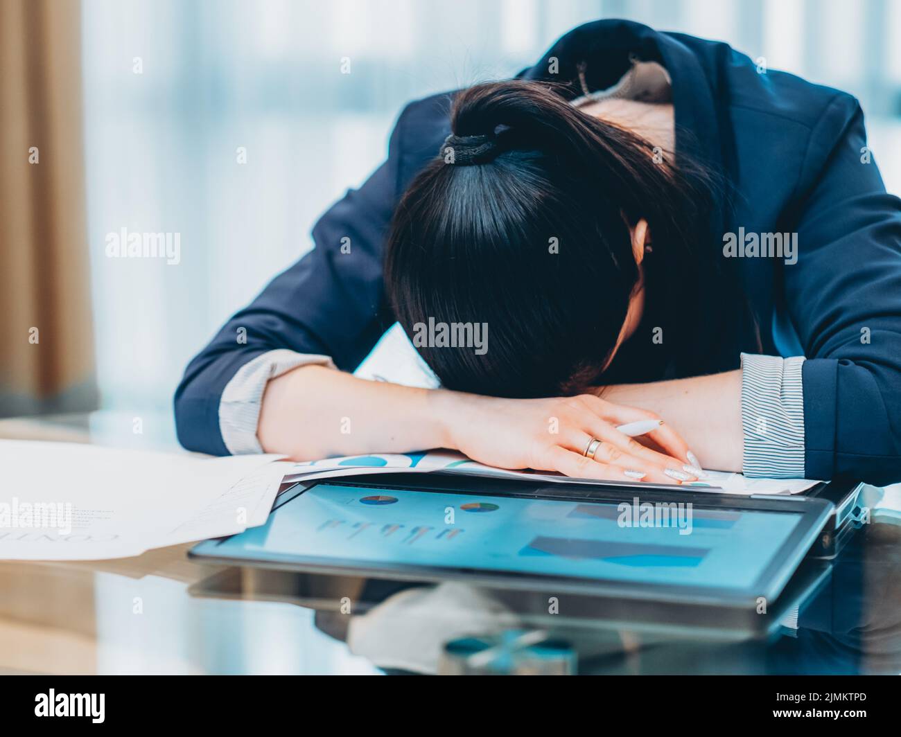 Exhausted business hi-res stock photography and images - Alamy