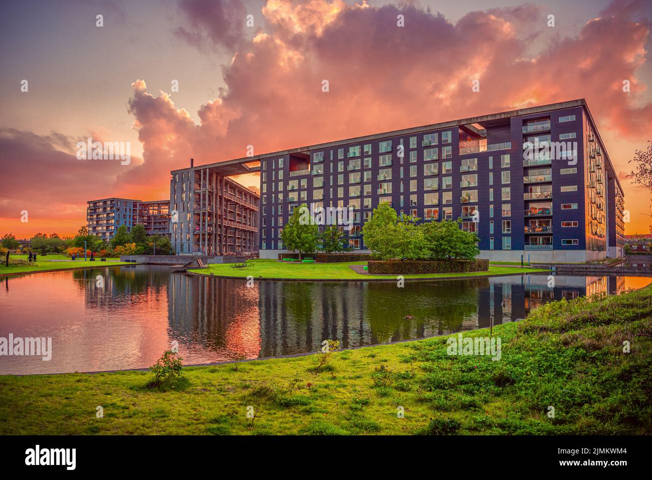 Den building area hi-res stock photography and images - Alamy