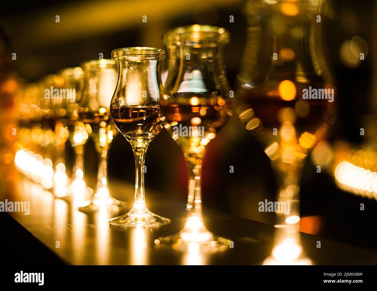 Stylish wine glass Stock Photo - Alamy