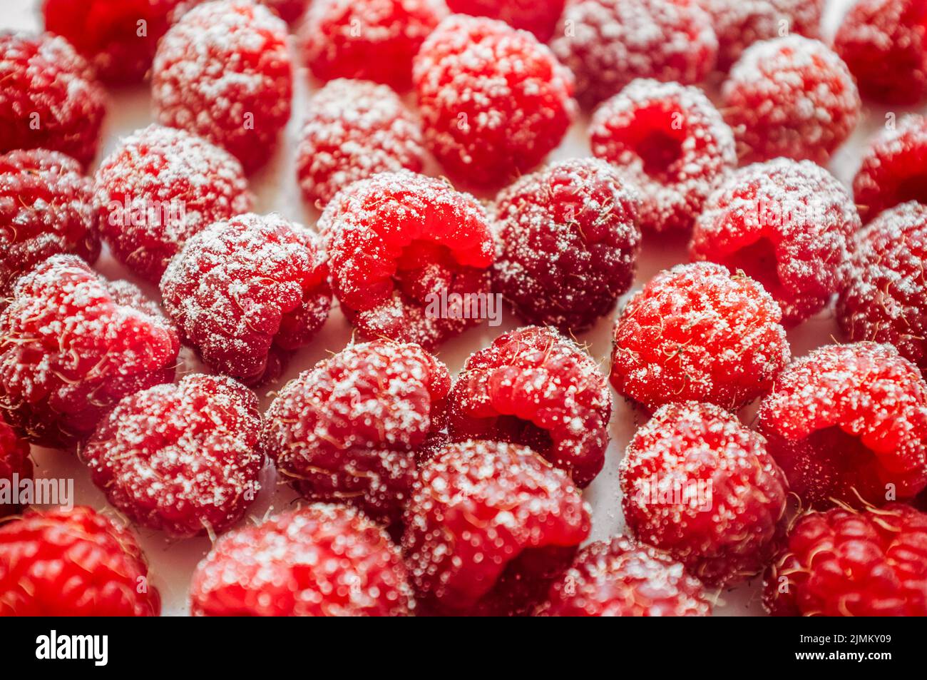 fruit background fresh summer berries raspberries Stock Photo - Alamy