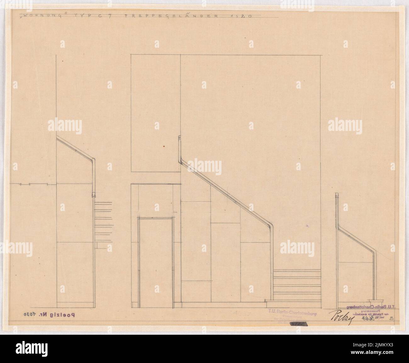 Poelzig Hans (1869-1936), Werkbund exhibition Stuttgart-Weißenhof ...