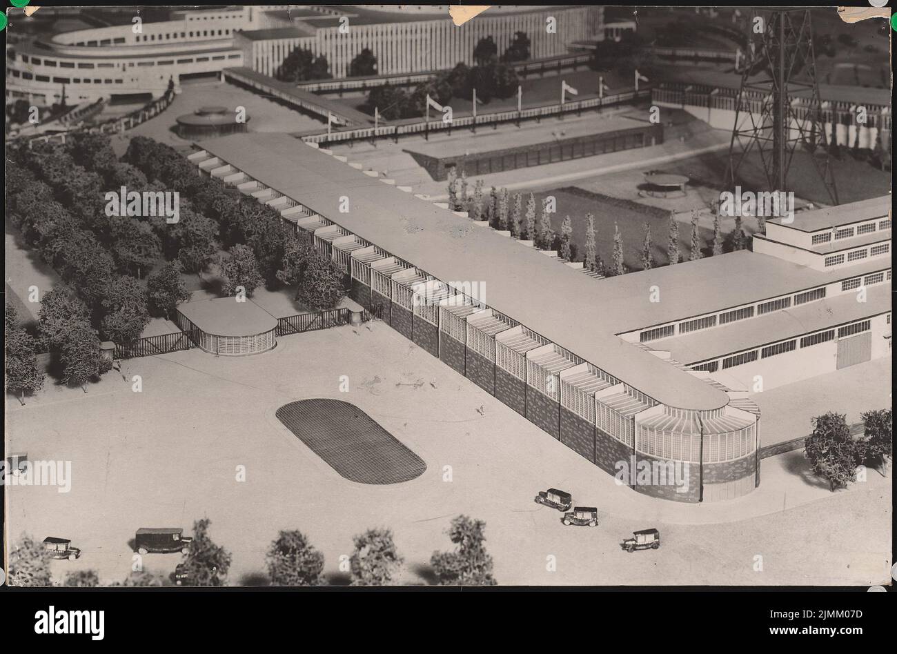 Poelzig Hans (1869-1936), exhibition center, Berlin (1928-1930 ...