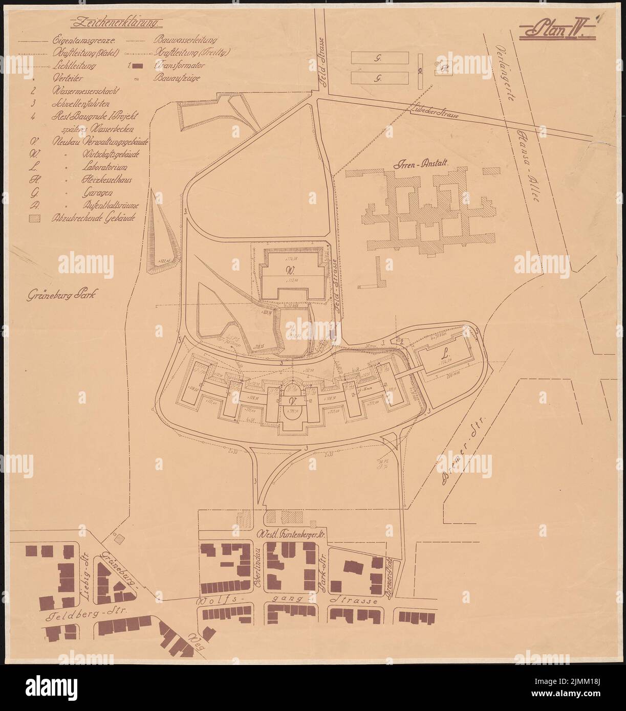 Lageplan iv hi-res stock photography and images - Alamy