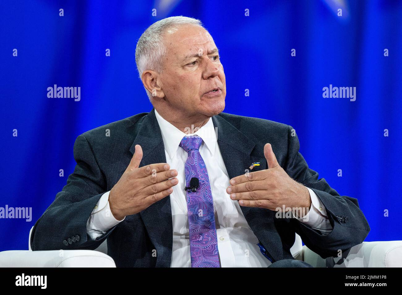 Dallas, Texas, USA. 6th Aug, 2022. Congressman Ken Buck speaks during ...