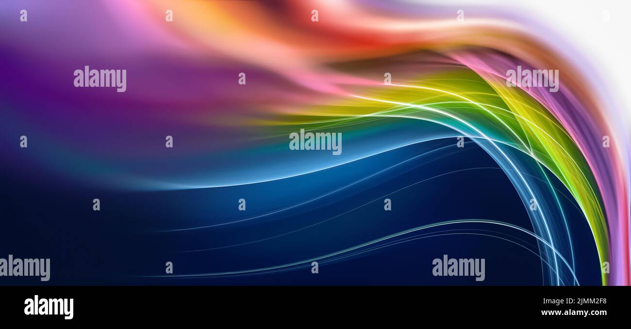 Abstract Rainbow Background Stock Photo - Alamy
