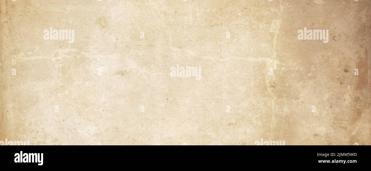 Old parchment paper. Banner texture Stock Photo - Alamy