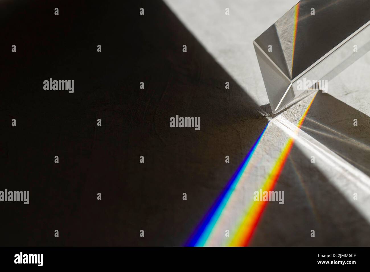 Lights prisms effect close up Stock Photo - Alamy