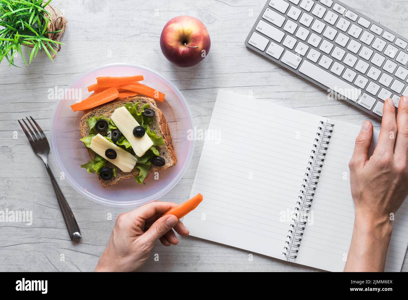 Top view person hi-res stock photography and images - Alamy