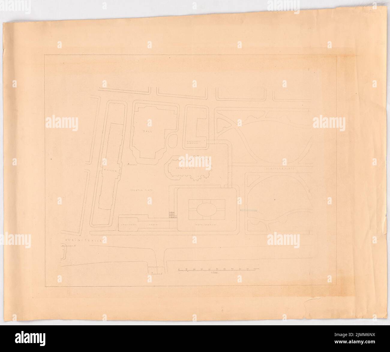 Poelzig Hans (1869-1936), Hotel in Chemnitz (at the Hotel Chemnitzer ...