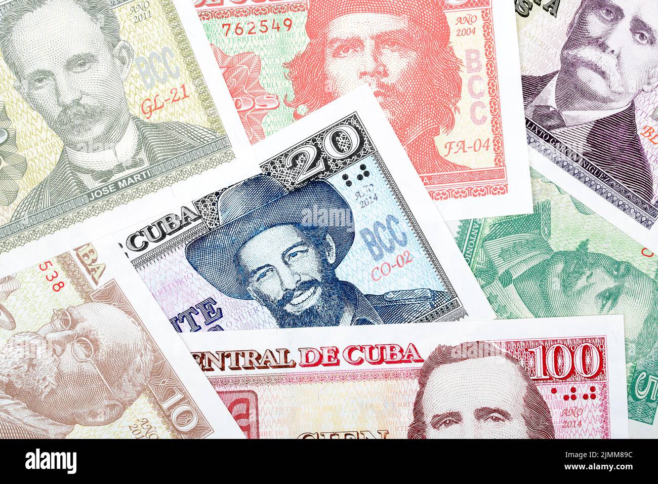 Cuban money - Pesos, a business background Stock Photo - Alamy