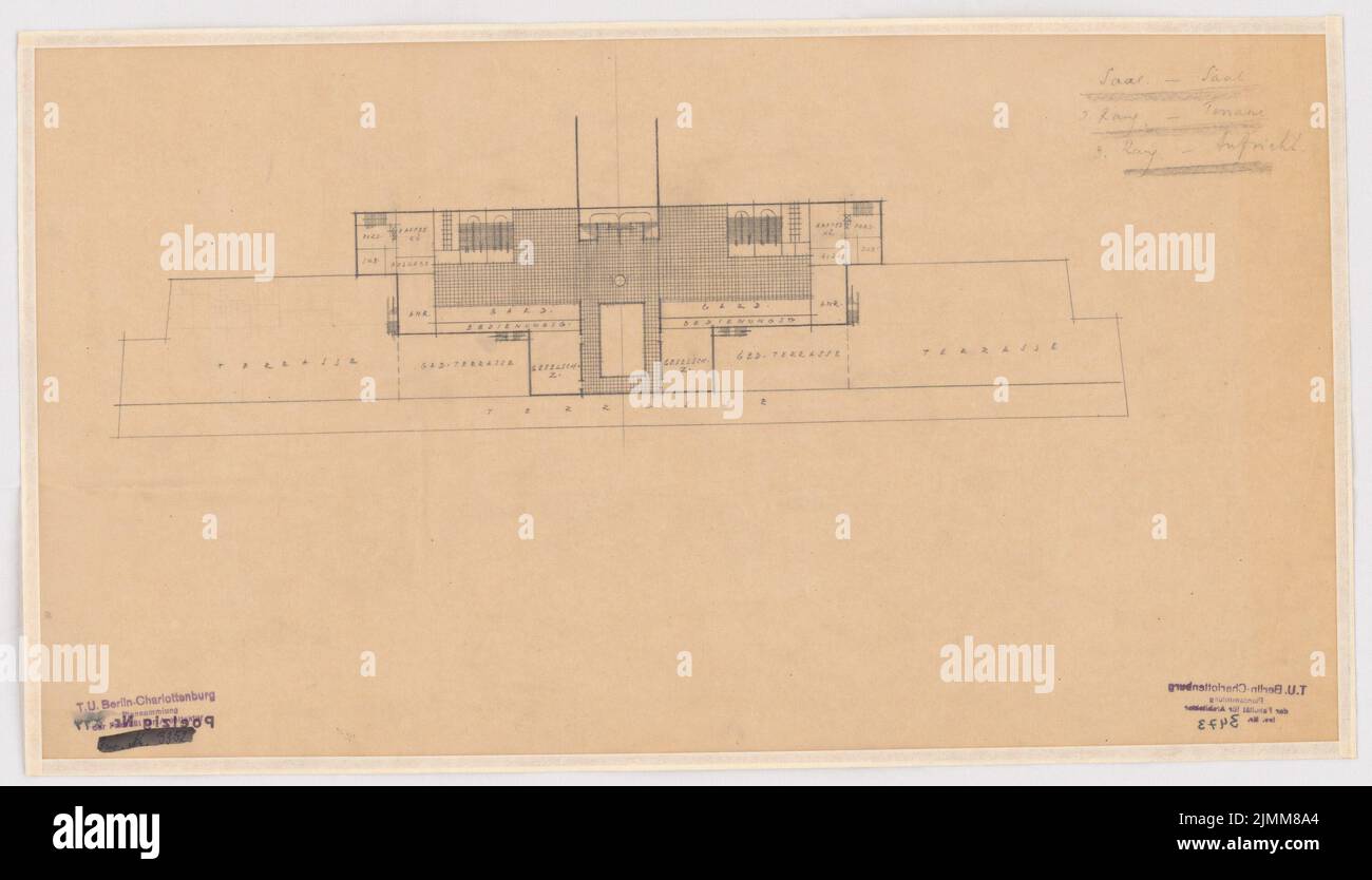 Poelzig Hans (1869-1936), exhibition center, Berlin (1928-1930 ...