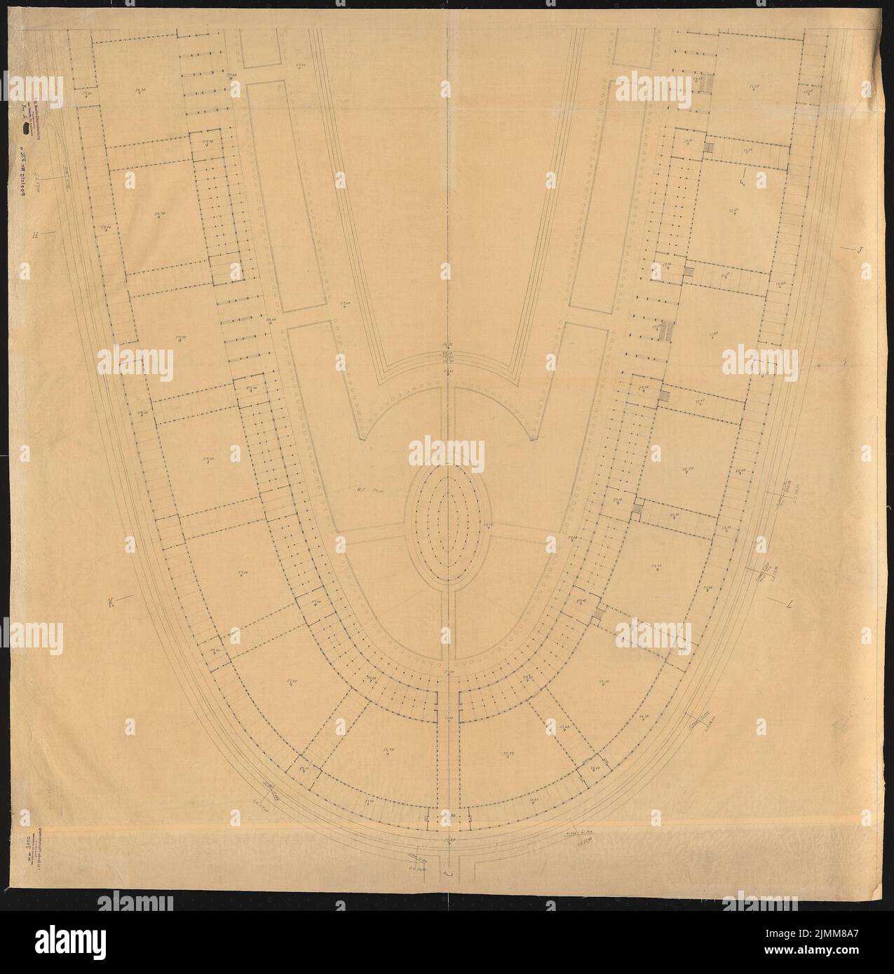 Poelzig Hans (1869-1936), exhibition center, Berlin-Charlottenburg ...