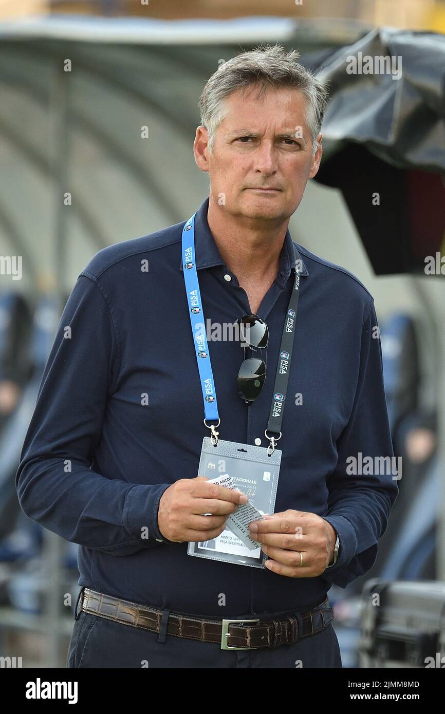 Arena Garibaldi stadium, Pisa, Italy, August 06, 2022, Marco Lippi ...