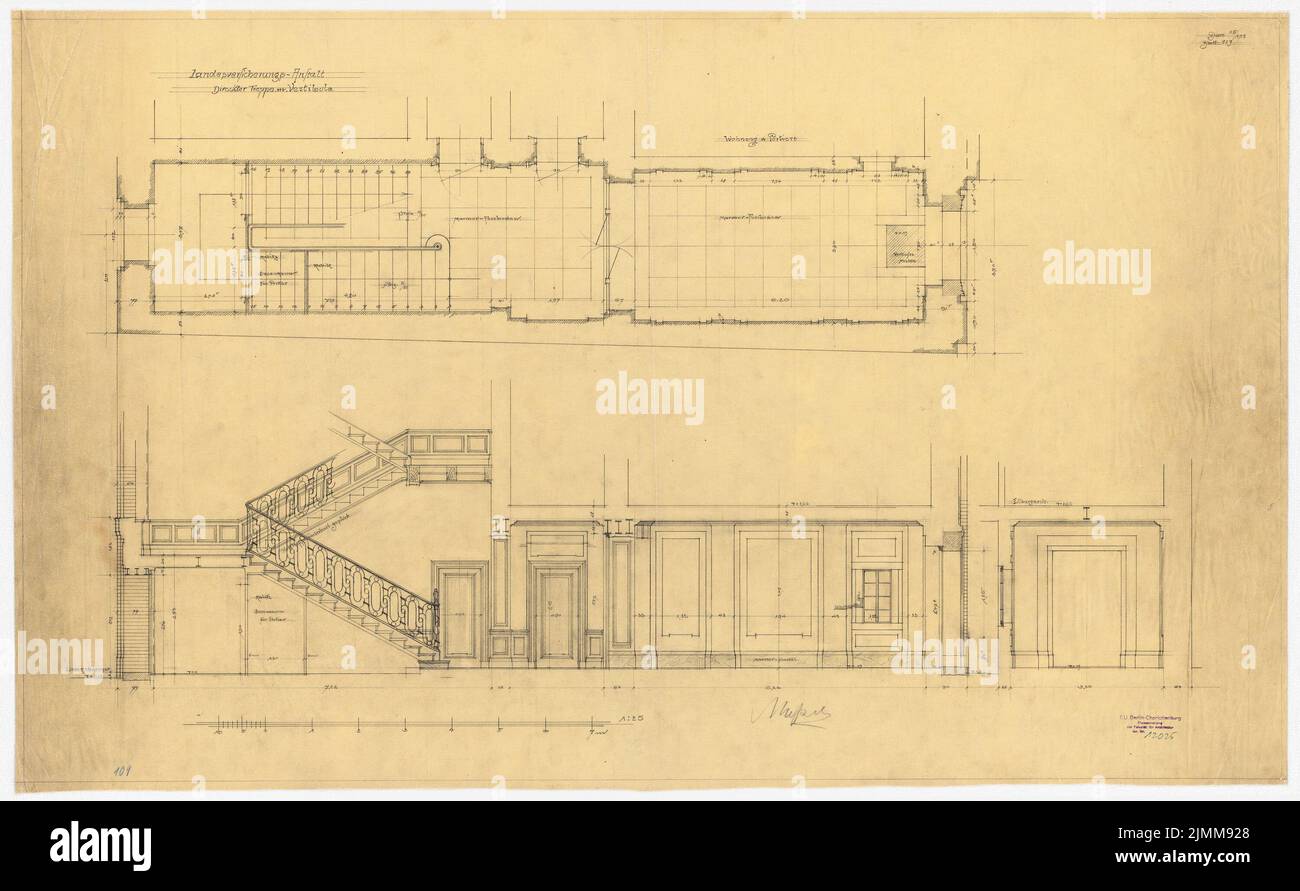 Messel Alfred (1853-1909), Landesversicherungsanstalt, Berlin (1903 ...