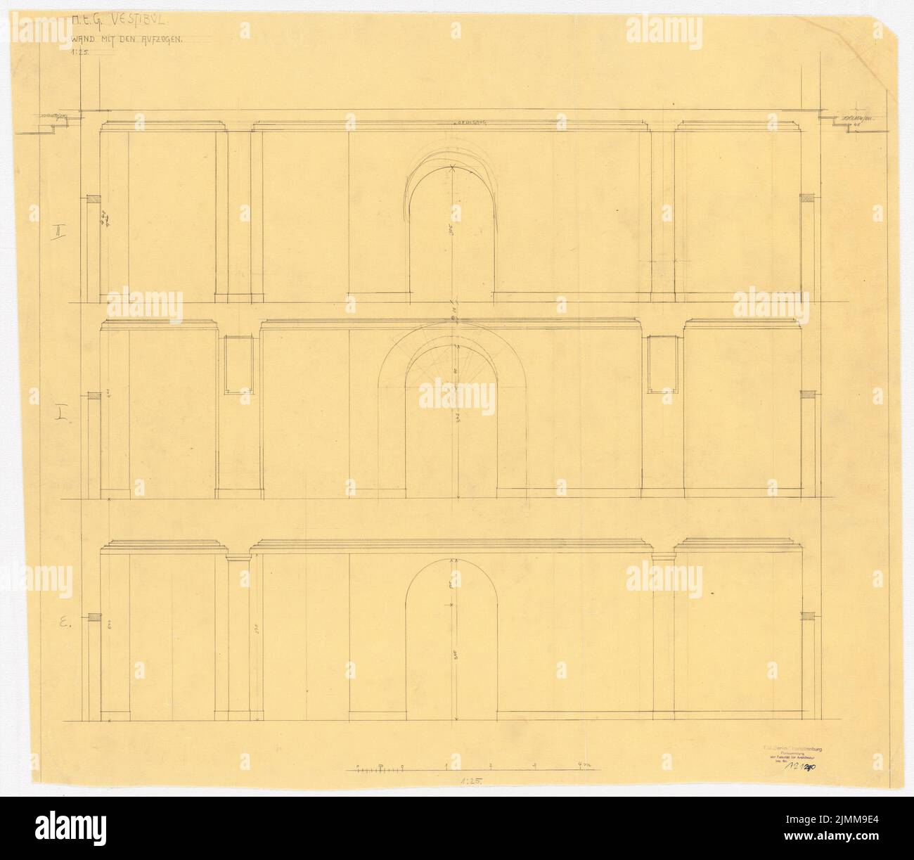 Messel Alfred (1853-1909), administrative building of the AEG ...