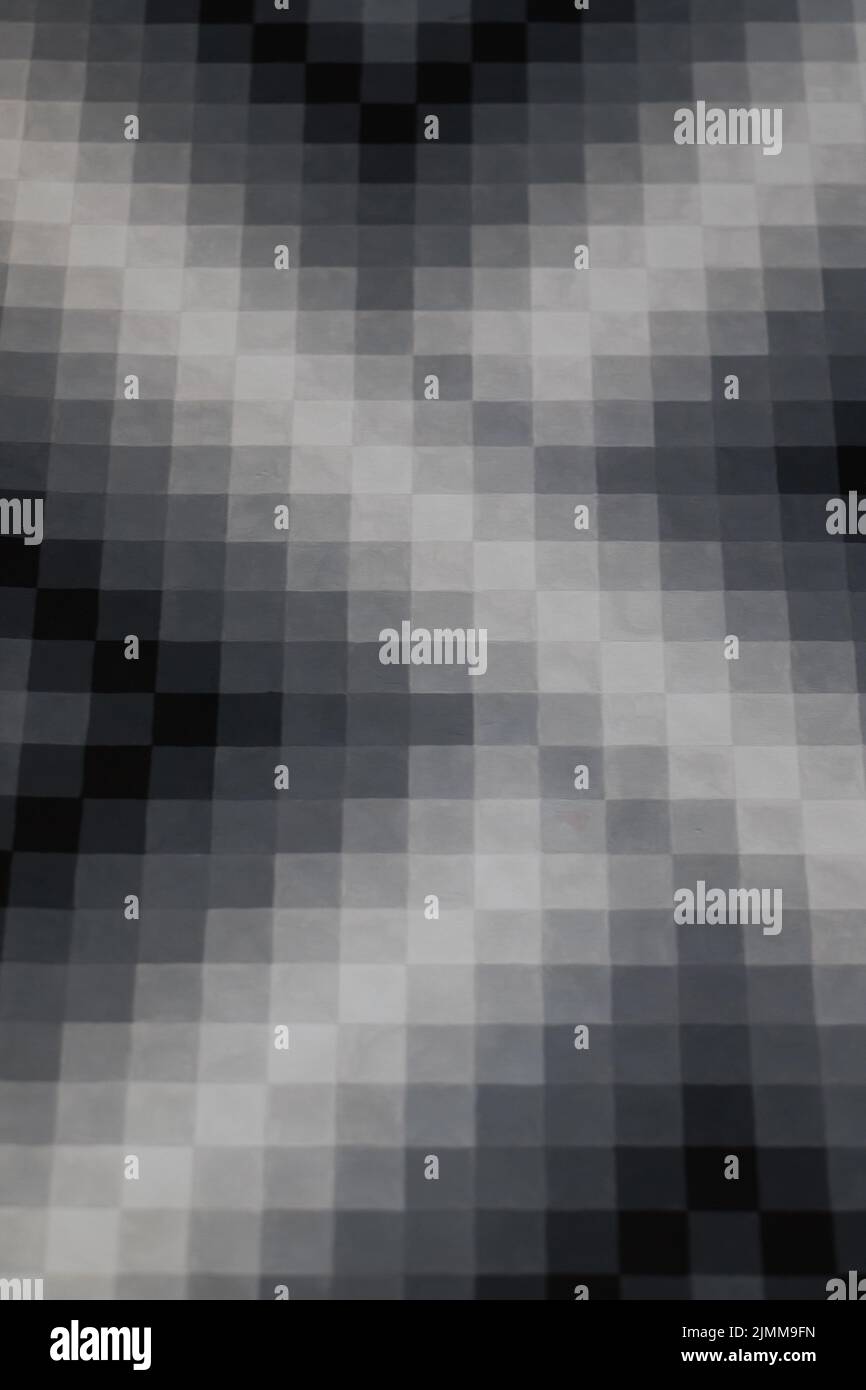 Composition of grayscale squares Stock Photo - Alamy