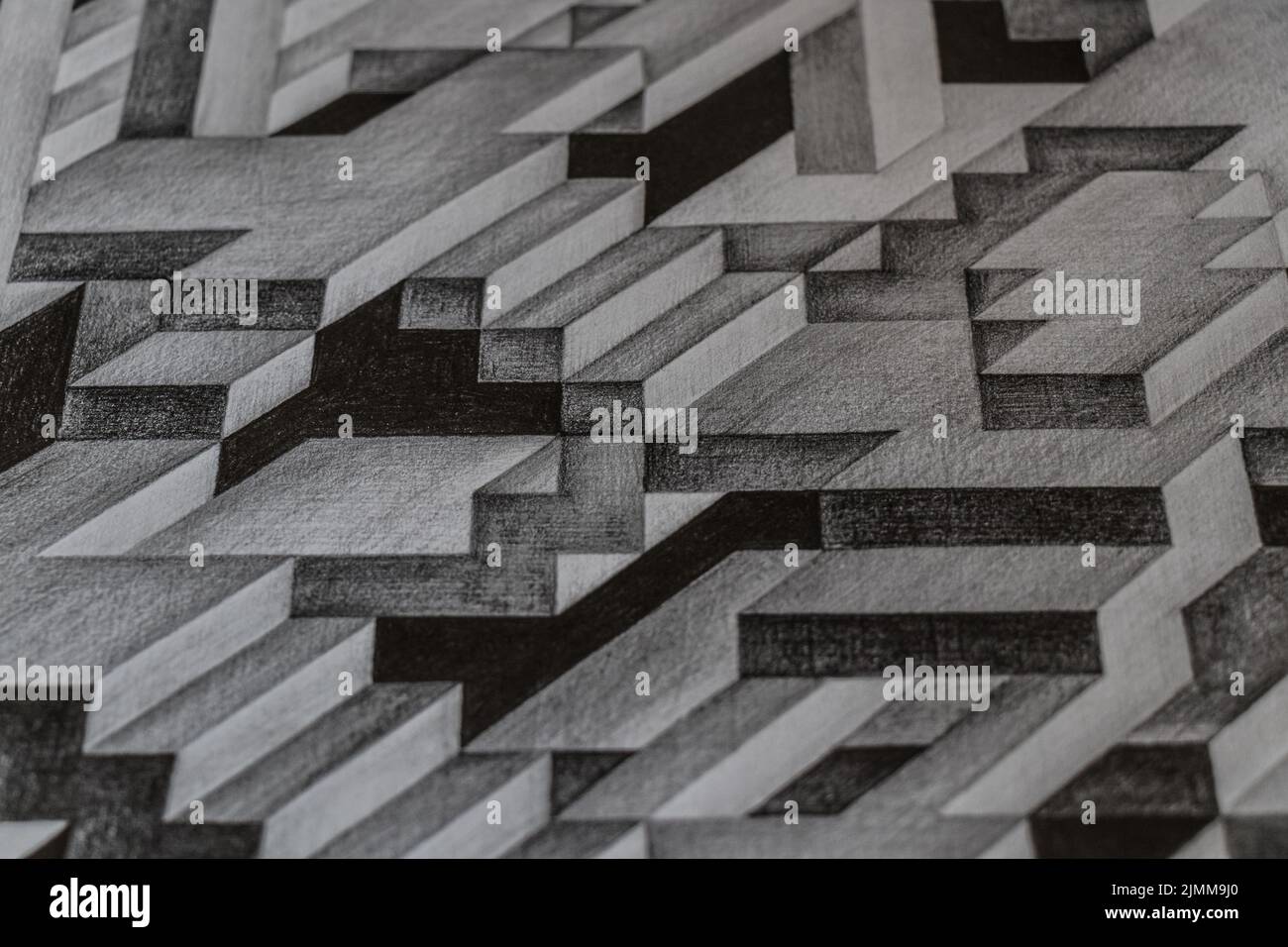 Graphite pencil strokes paper hi-res stock photography and images - Alamy