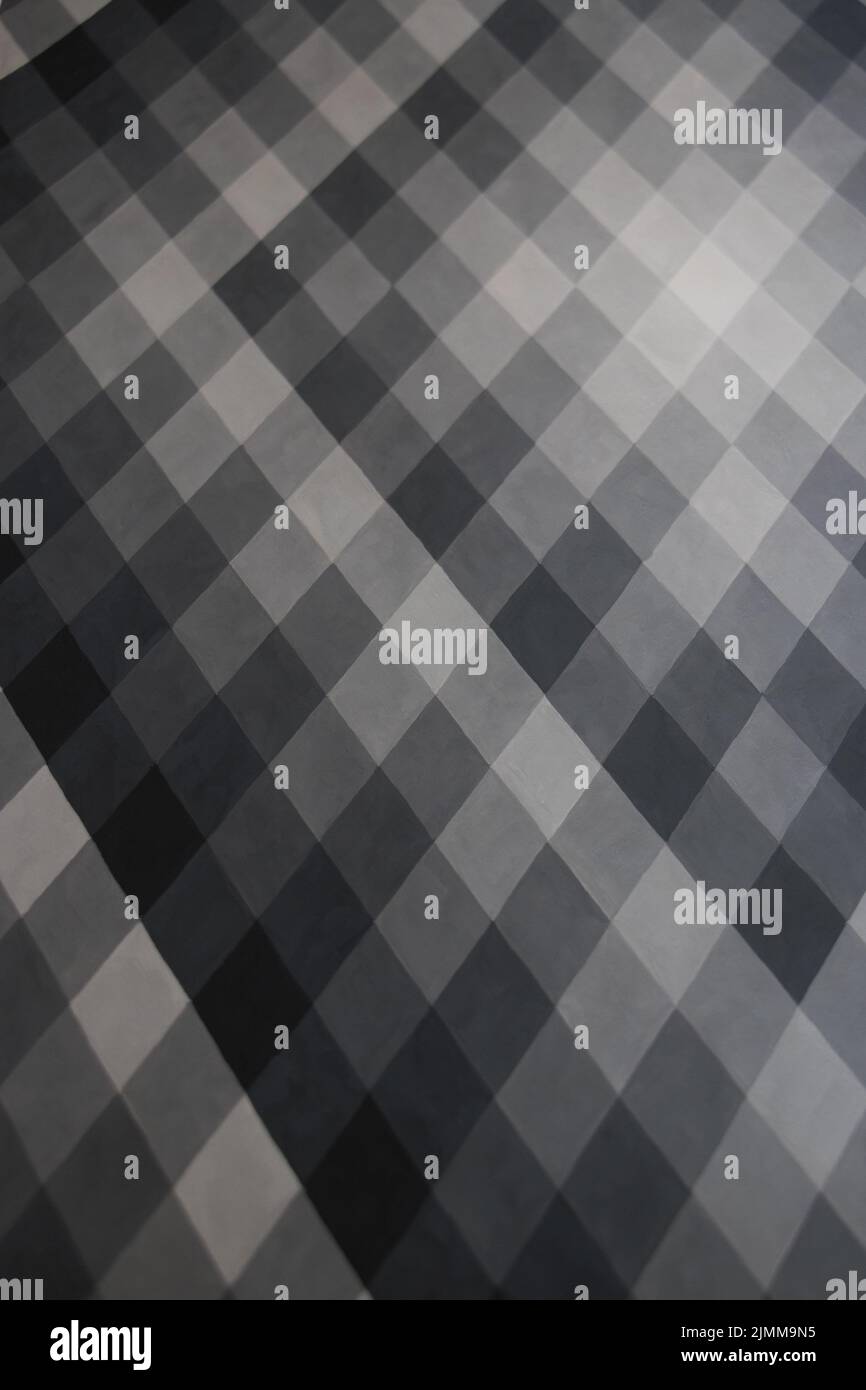 Composition of grayscale squares Stock Photo - Alamy