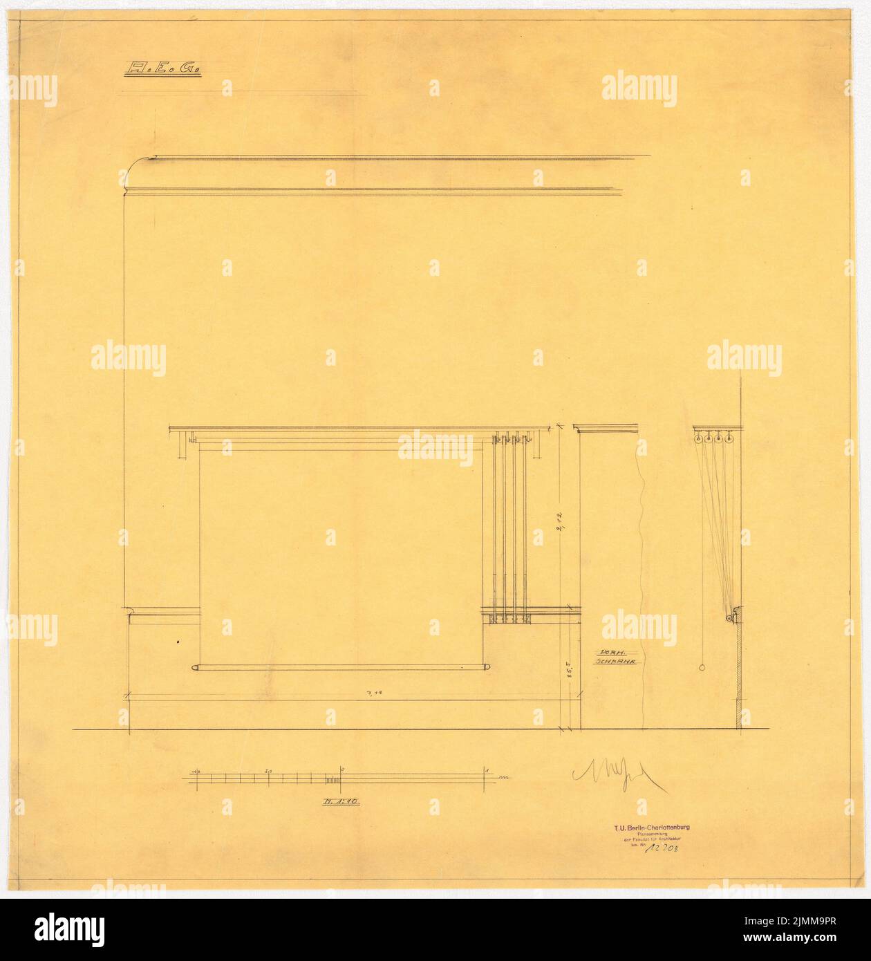 Messel Alfred (1853-1909), administrative building of the AEG ...