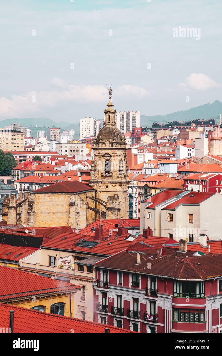 cityscape from bilbao city, Basque country, spain, travel destinations ...