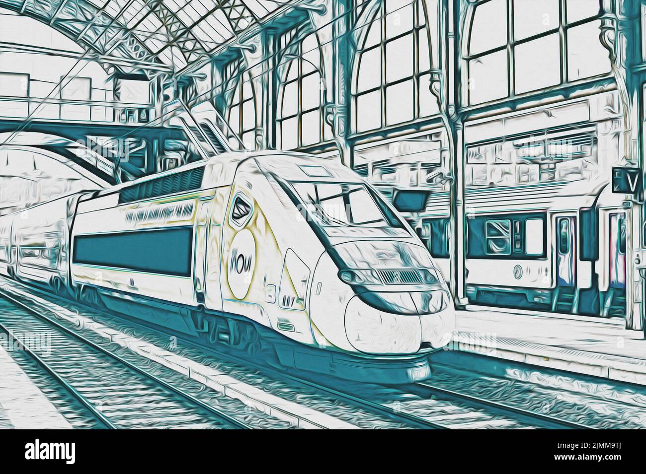 Train station interior nice hi-res stock photography and images - Alamy