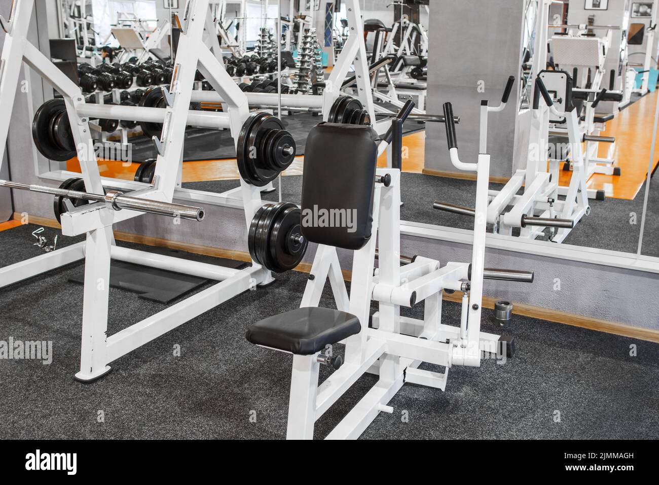 Closeup of two weightlifting training devices Stock Photo - Alamy