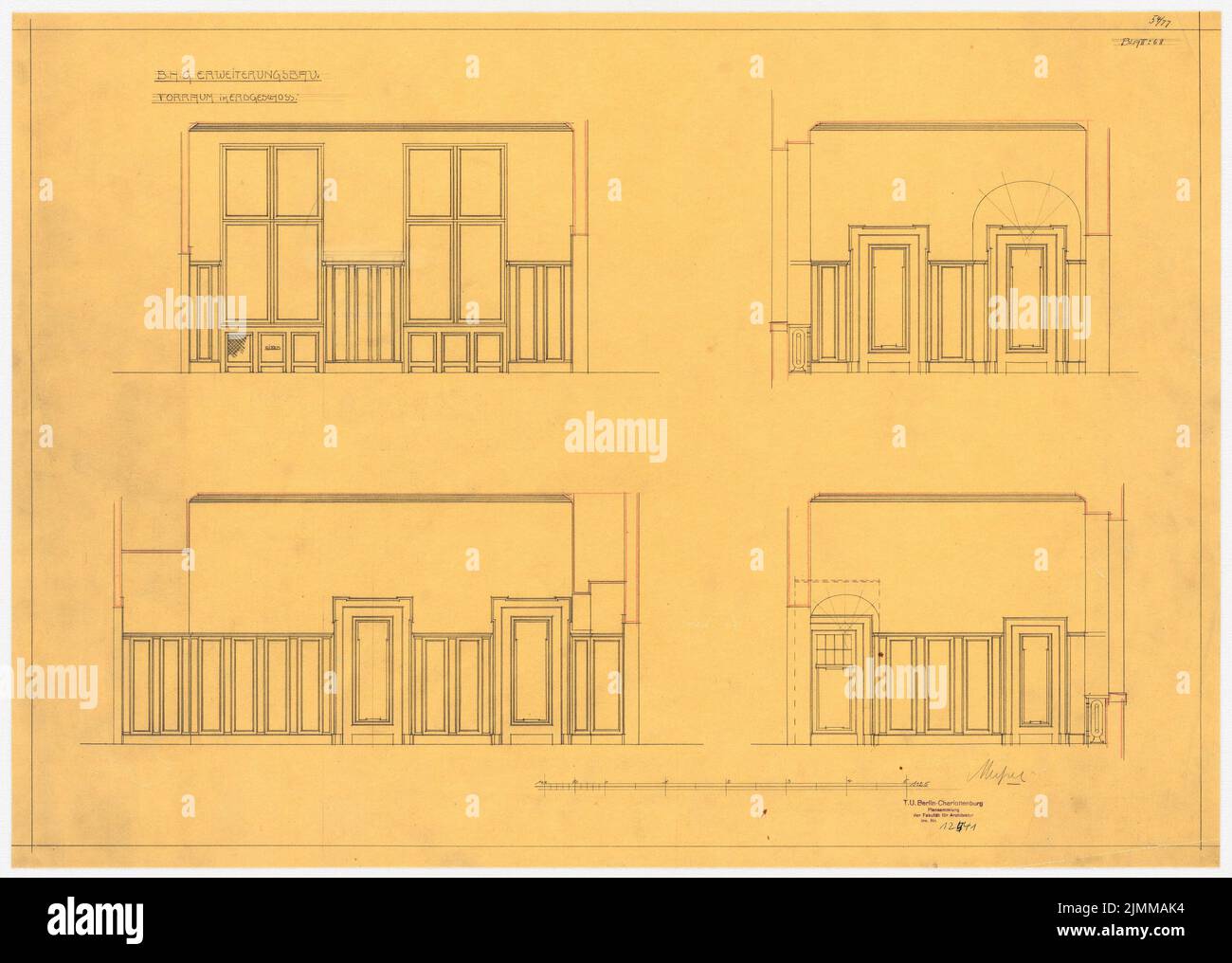 Messel Alfred (1853-1909), commercial building of the Berlin ...